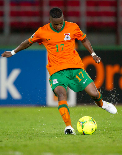 Face to face interview with Zambia's Rainford Kalaba - World Soccer
