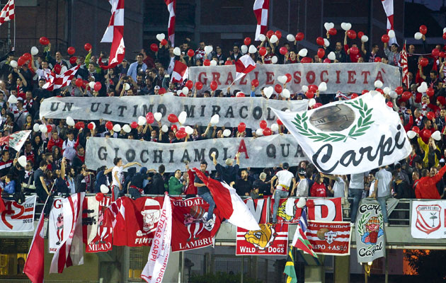 From Serie D to the top flight in six years: the amazing story of Carpi