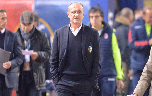 Bologna fire coach Rossi Bologna fire coach Rossi