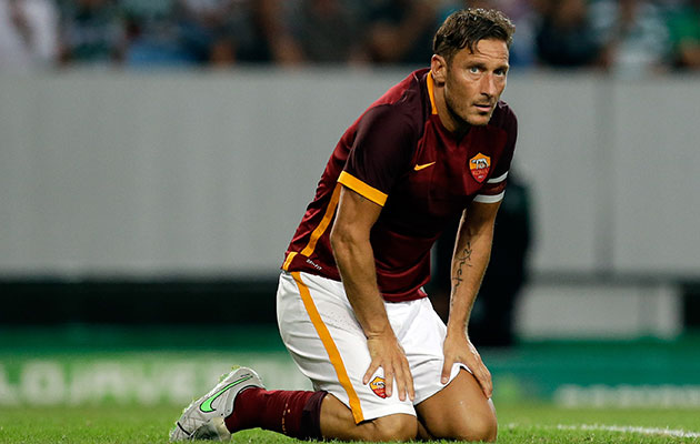 The end of the line for Francesco Totti?