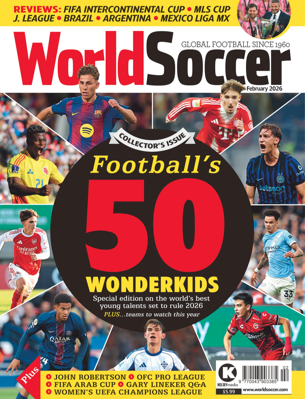 Out now: World Soccer February 2026 - World Soccer